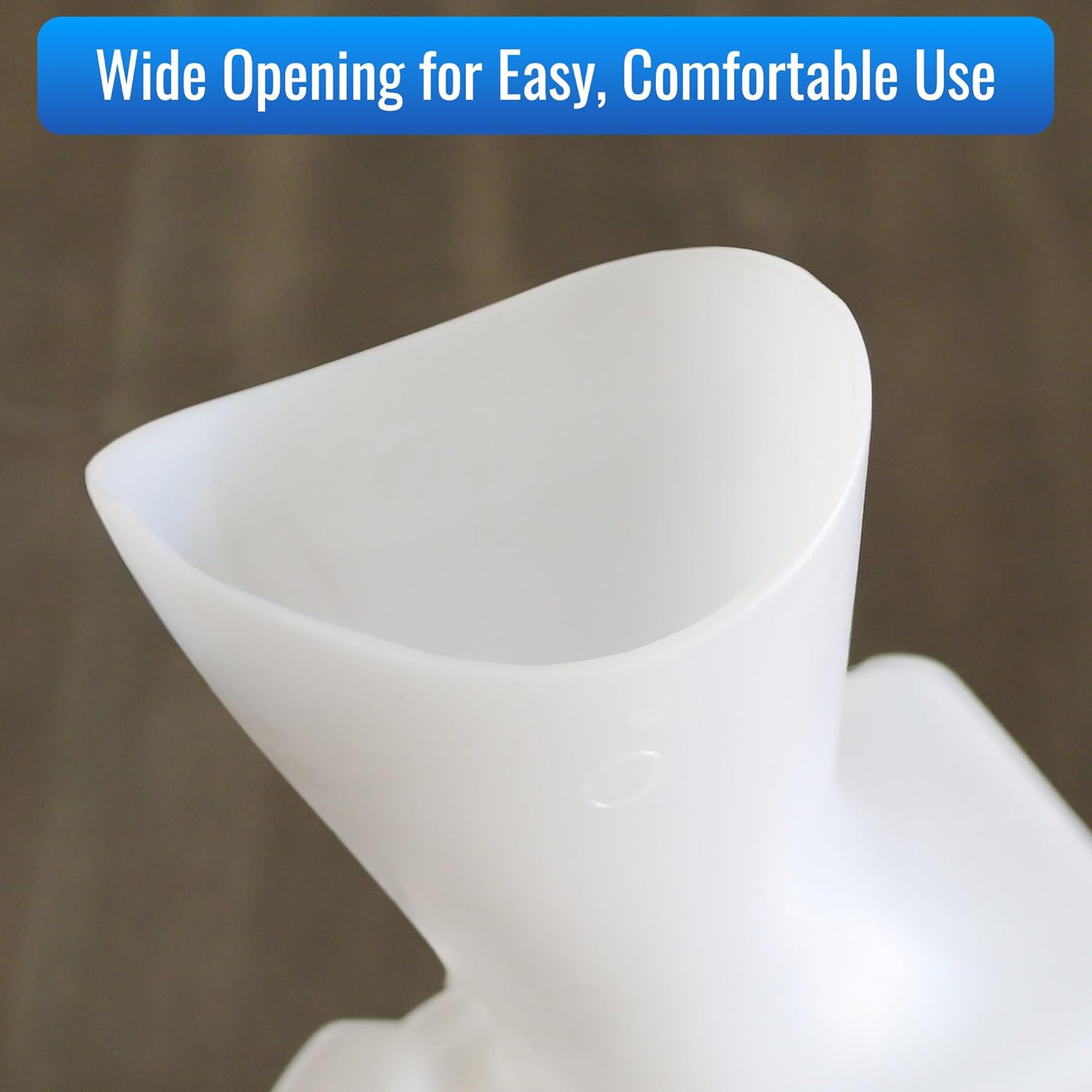 HealthSmart 1 Quart Female Urinal