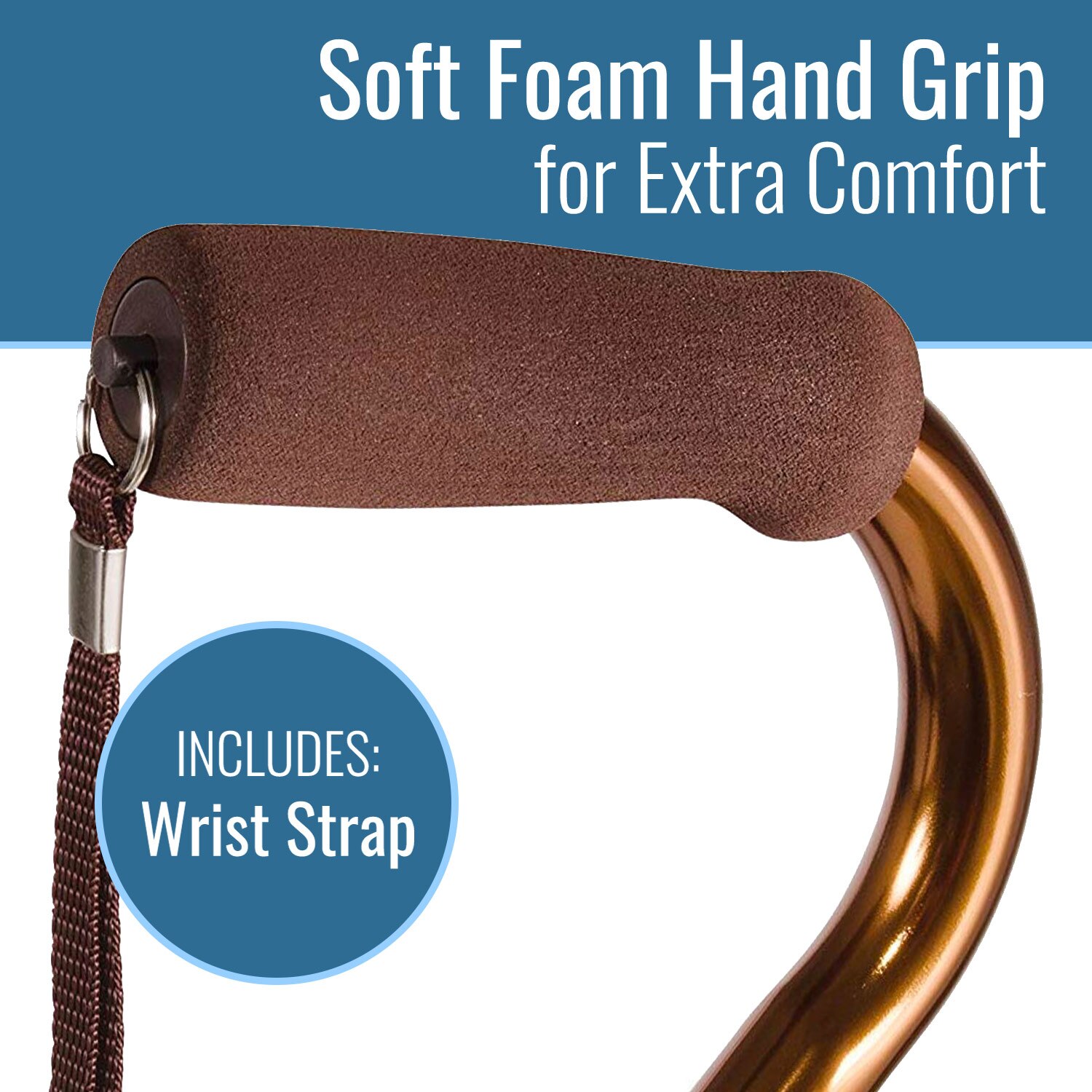 Adjustable Designer Walking Cane Offset Handle