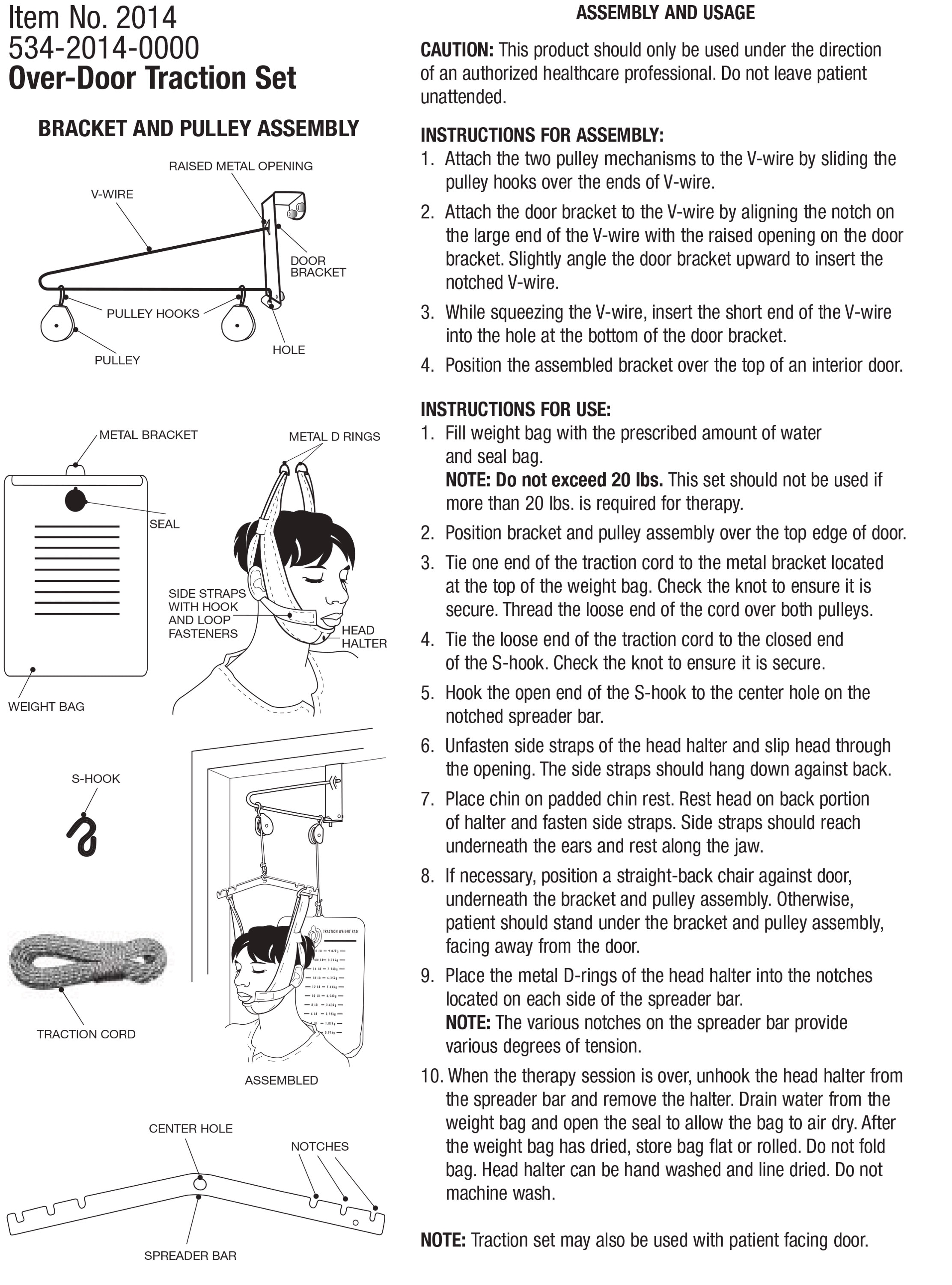 DMI Cervical Neck Traction Device