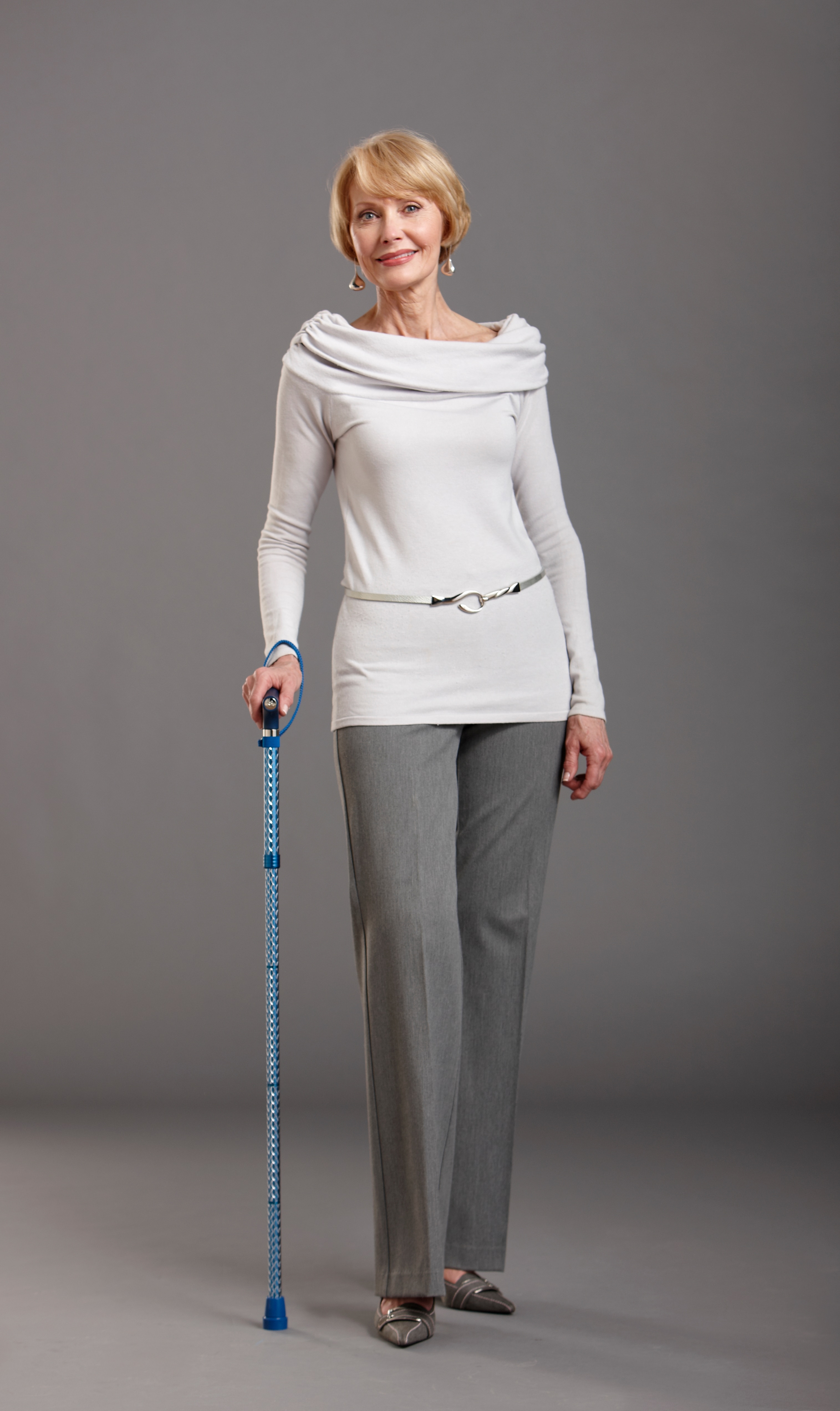 Switch Sticks Engraved Folding Walking Stick