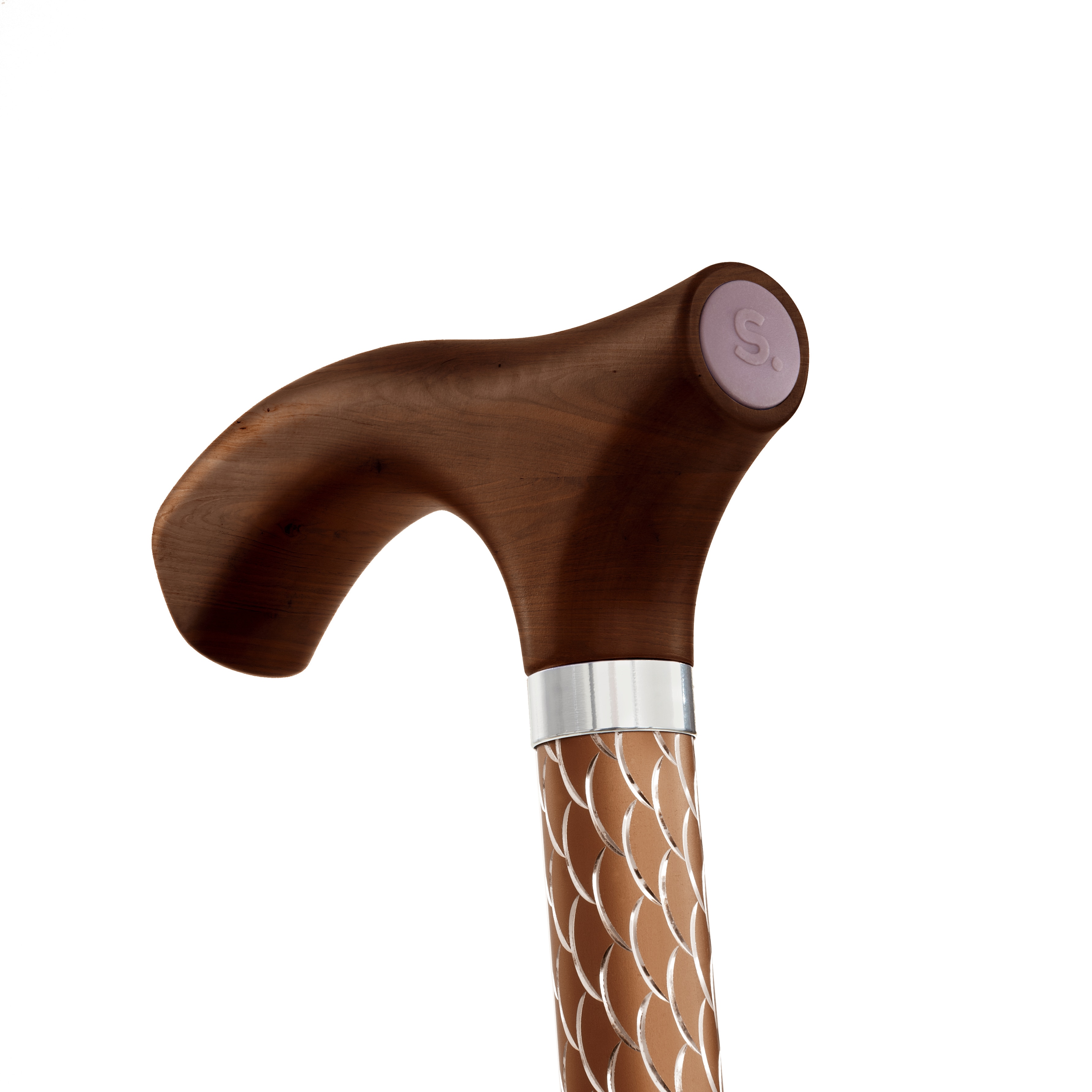 Switch Sticks Engraved Folding Walking Stick